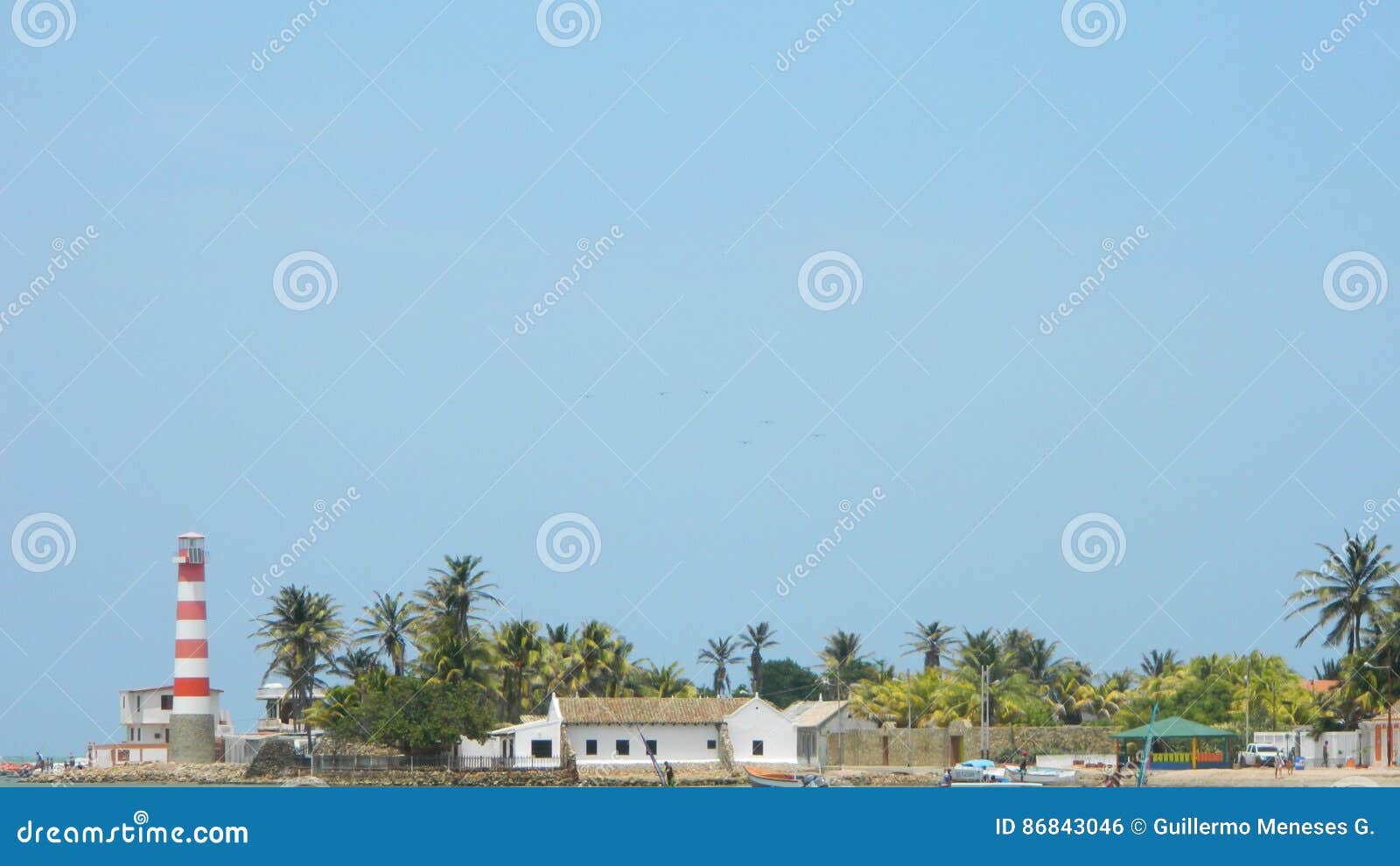Faro de Adicora foto de archivo. Imagen de famoso, fondo - 86843046