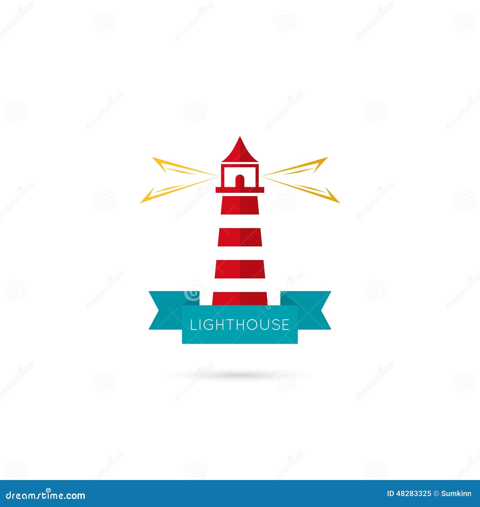 Faro De Los Iconos Del Vector Ilustración del Vector - Ilustración de ...