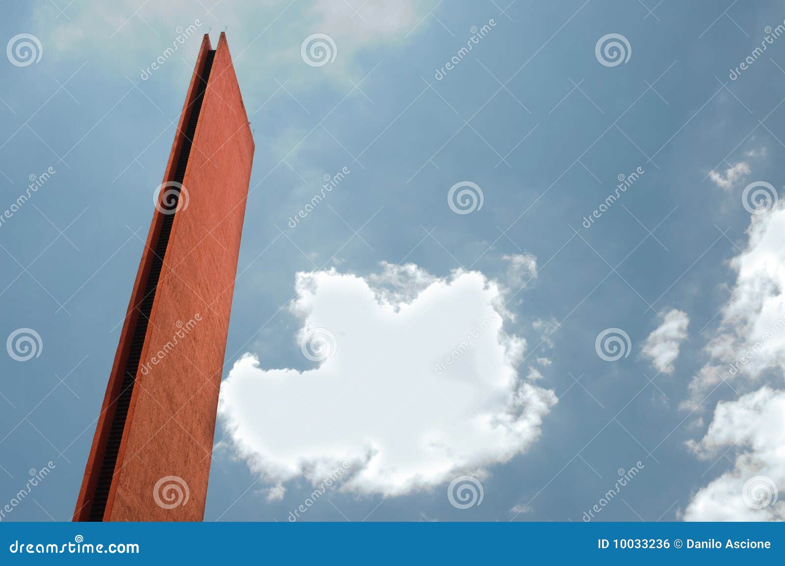 Faro Del Comercio in Monterrey, Mexico Stock Photo - Image of comercio ...