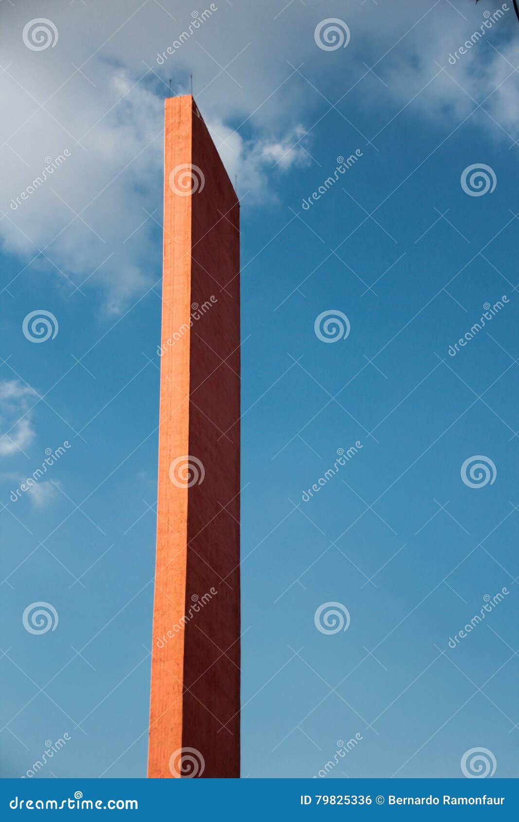 Faro del Comercio tower stock photo. Image of monterrey - 79825336