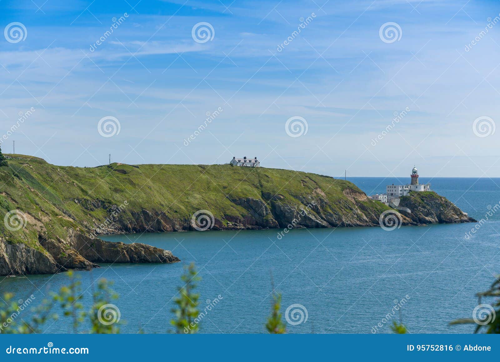 Faro Di Baily, Testa Di Howth a Dublino, Fotografia Stock - Immagine di ...