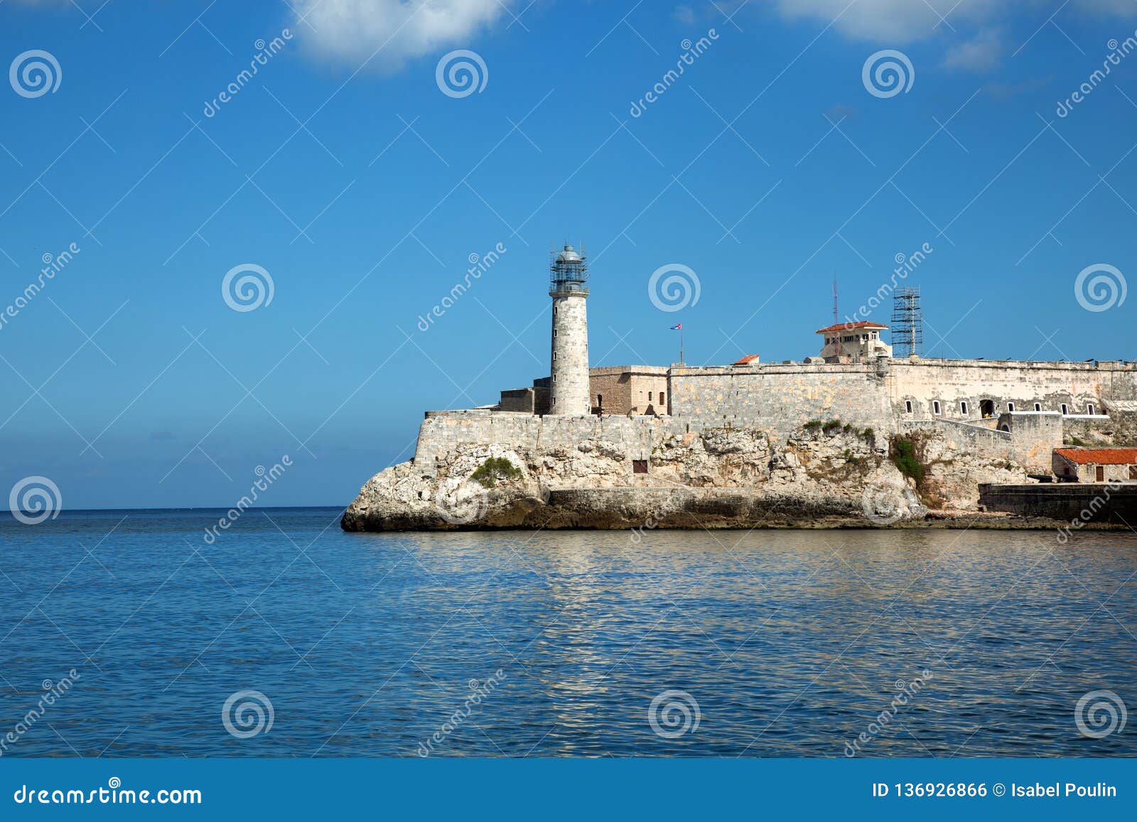 Faro Di Castillo Del Morro in Cuba Fotografia Stock - Immagine di ...