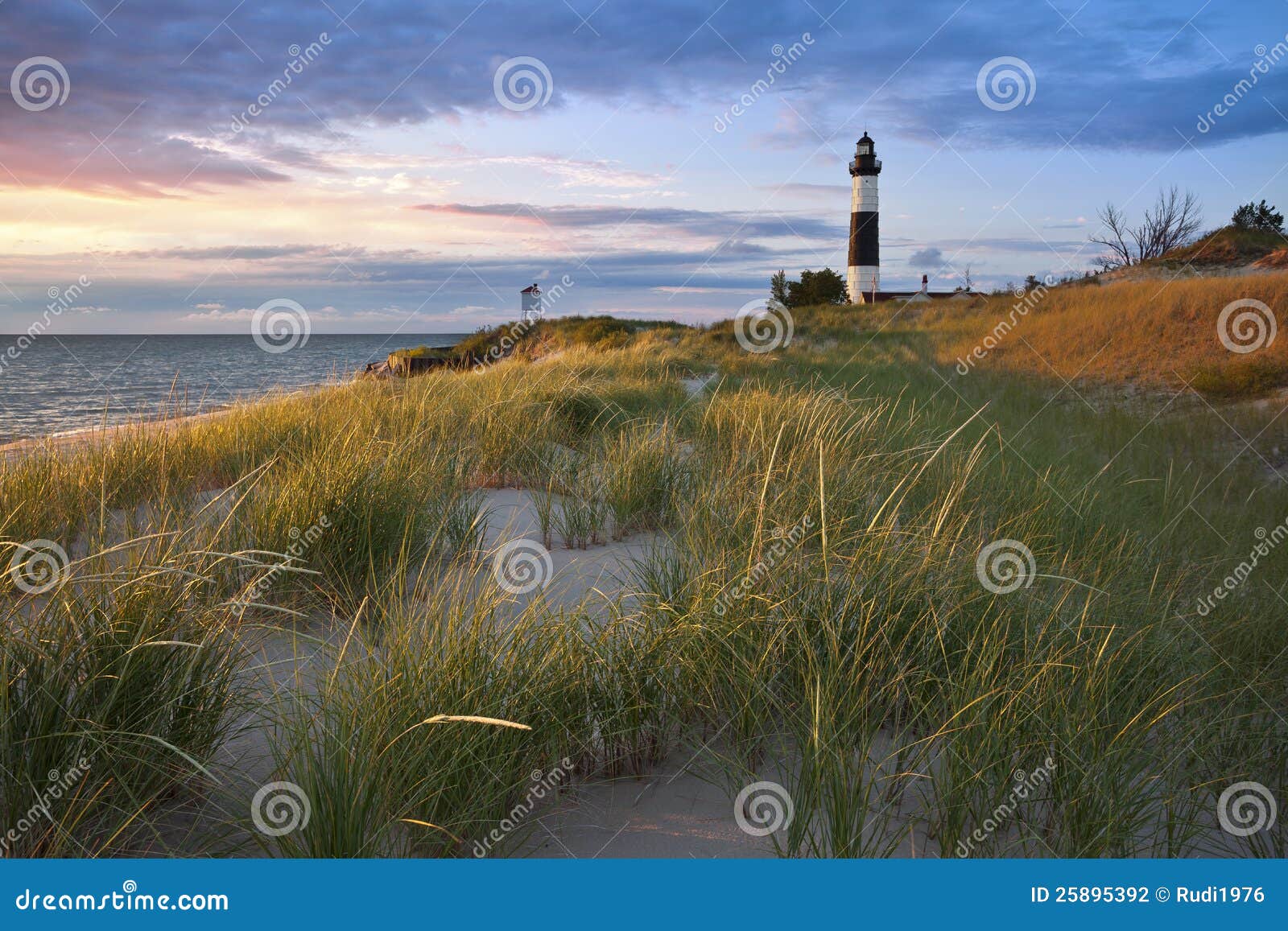 Faro Grande De La Punta Del Sable. Foto de archivo - Imagen de grande ...