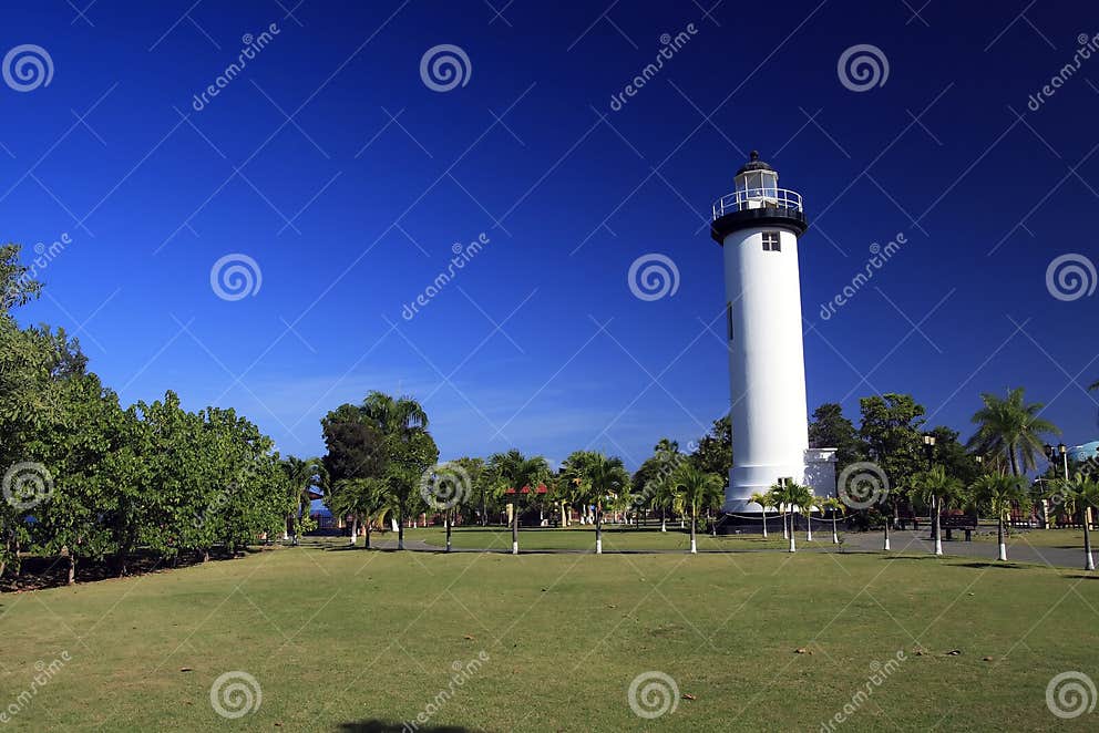 Faro Puerto Rico de Rincon imagen de archivo. Imagen de naturalizado ...