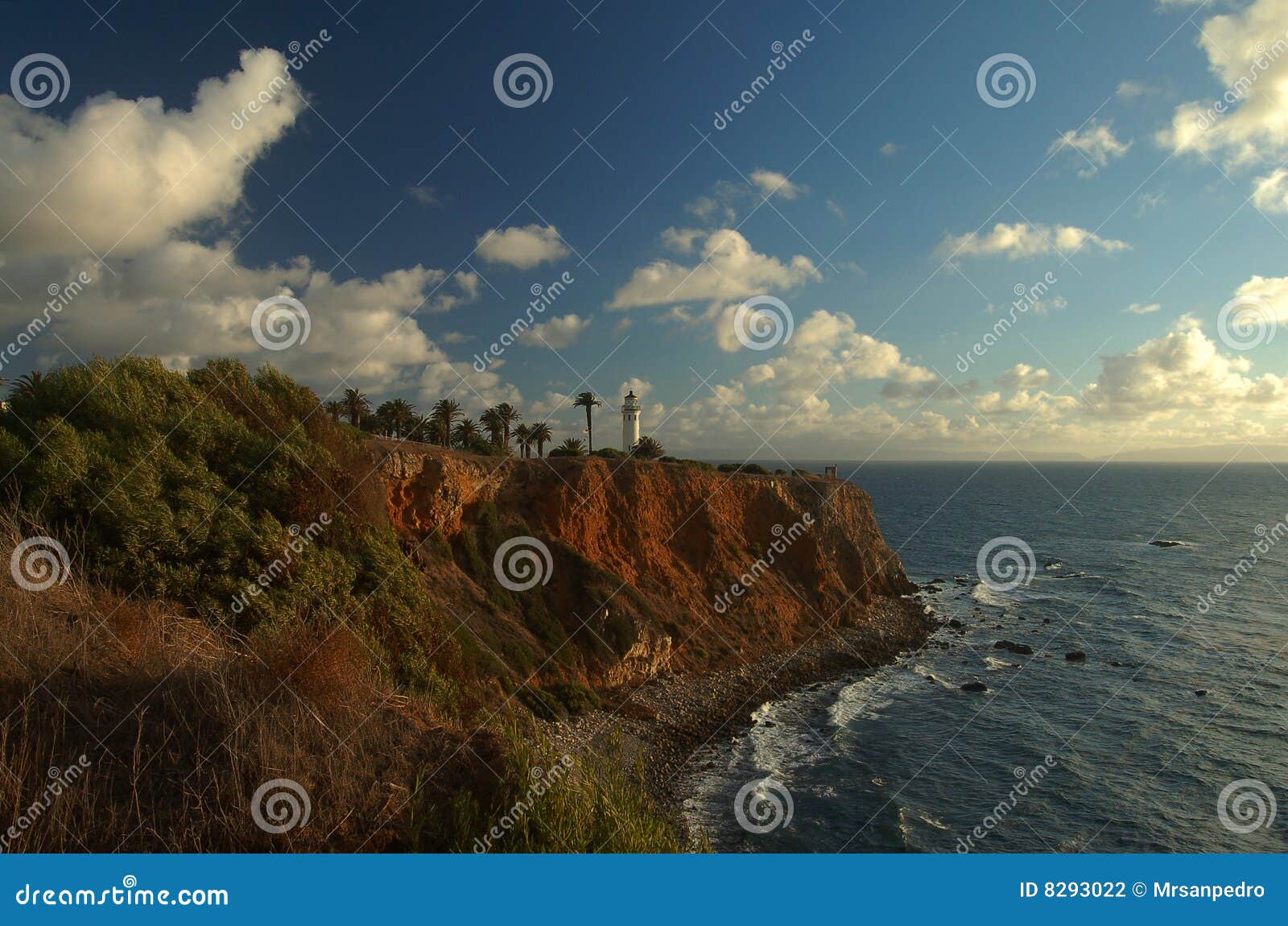 Farol de Vicente do ponto foto de stock. Imagem de farol - 8293022