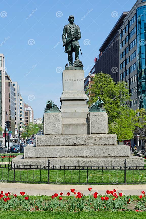 Farragut Square in Washington DC Editorial Stock Image - Image of capital, city: 24629599
