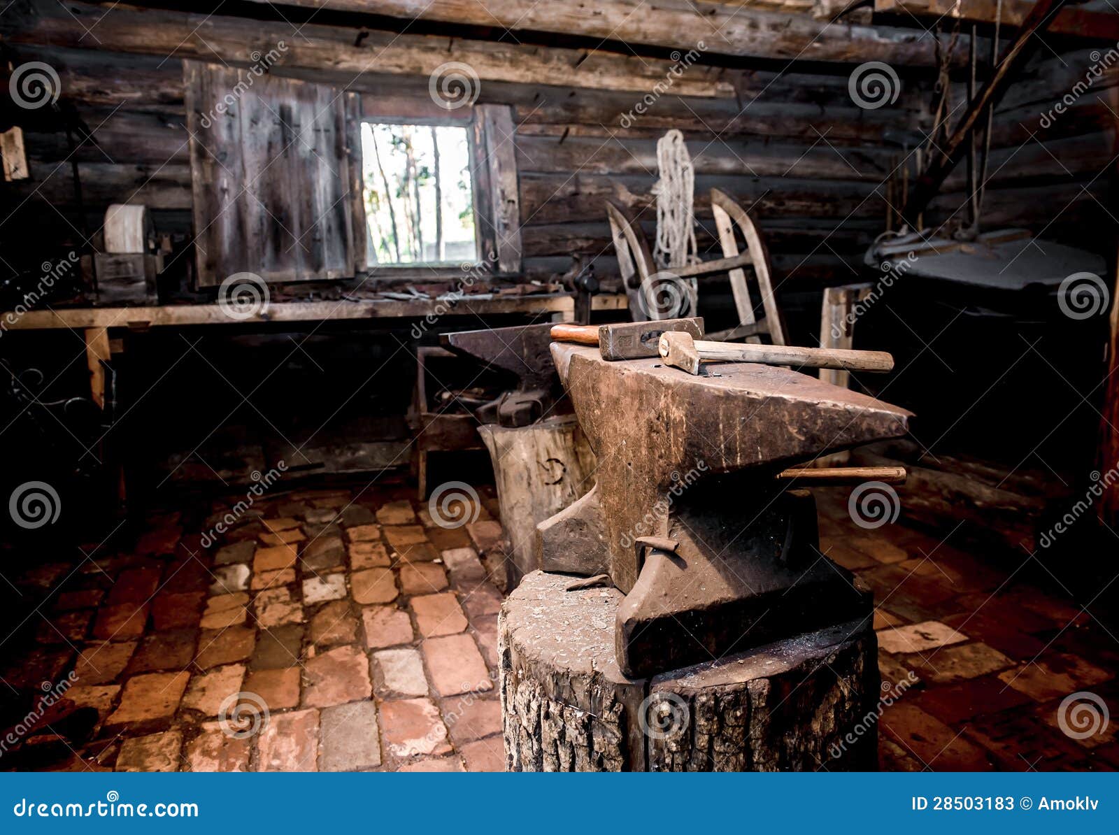 Farrier tools stock image. Image of interior, forge, skills - 28503183