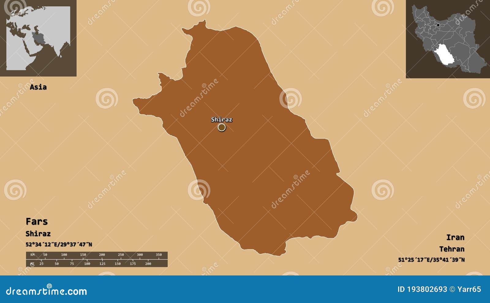 Fars, Province of Iran,. Previews. Pattern Stock Illustration ...