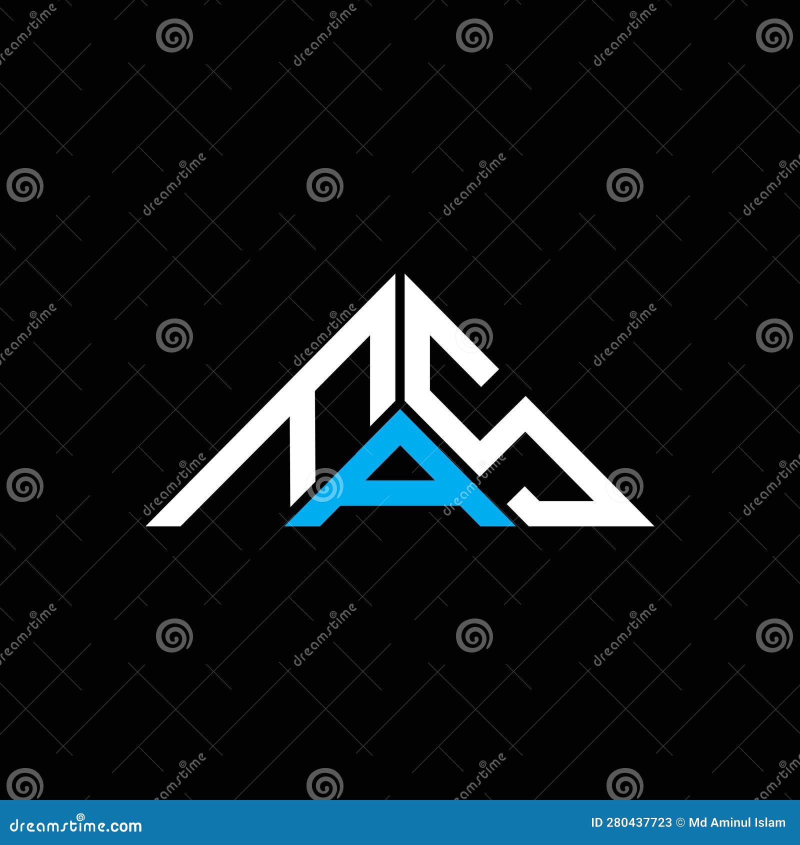 FAS Letter Logo Creative Design with Vector Graphic, FAS Simple and ...