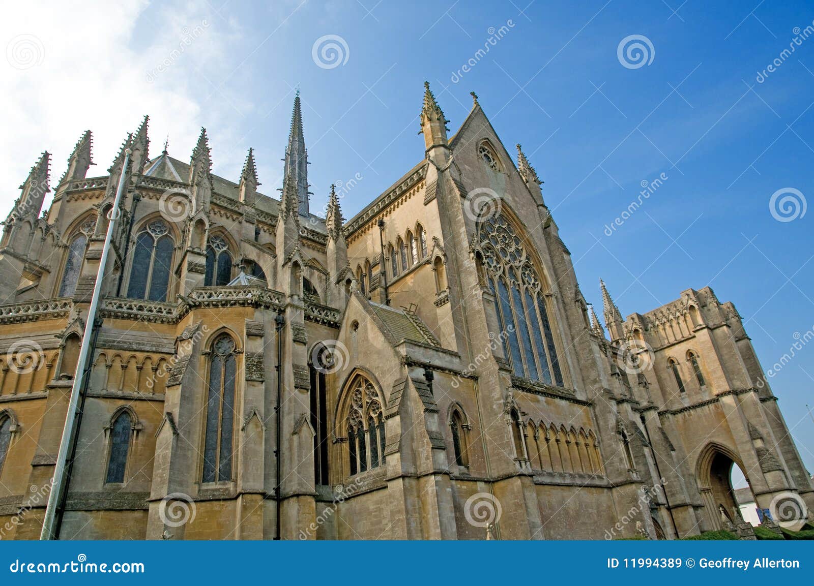 Fascade of the building stock image. Image of religion - 11994389