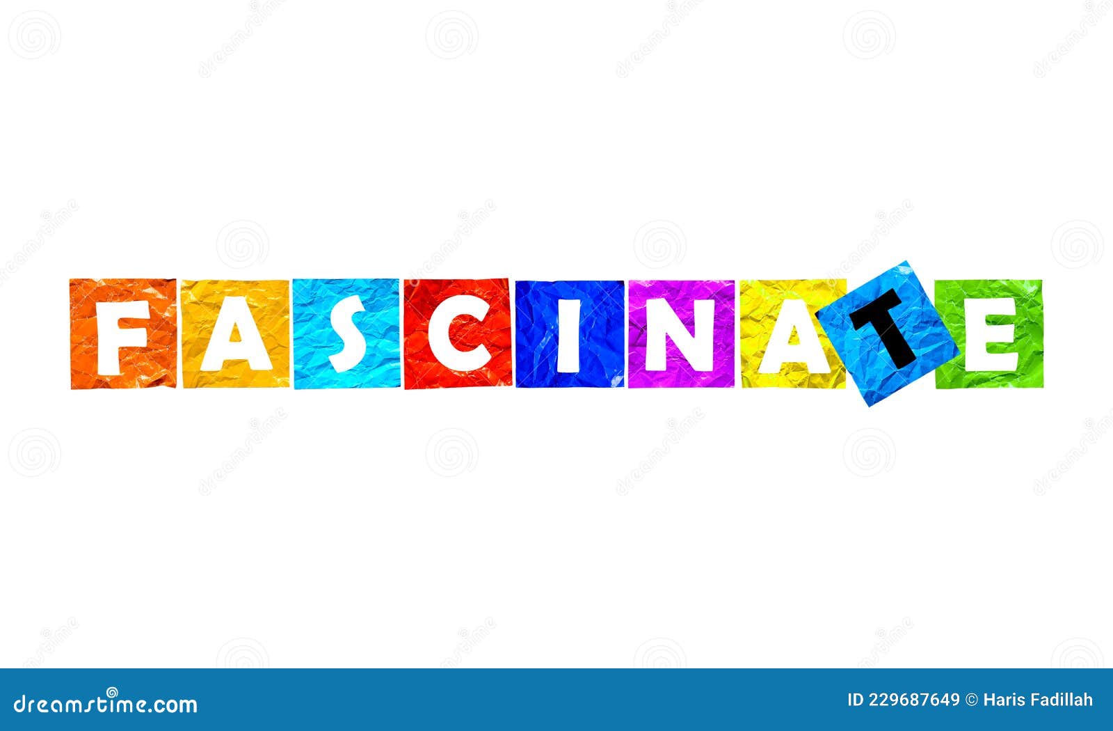 FASCINATE stock illustration. Illustration of business - 229687649