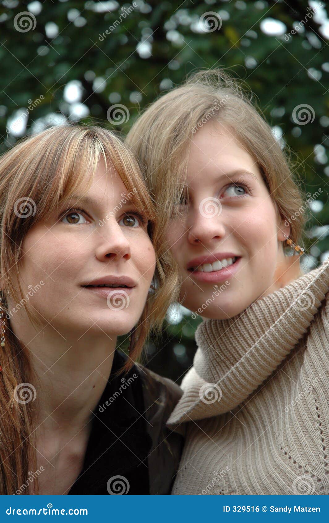 Fascinated stock photo. Image of stunning, fall, models - 329516