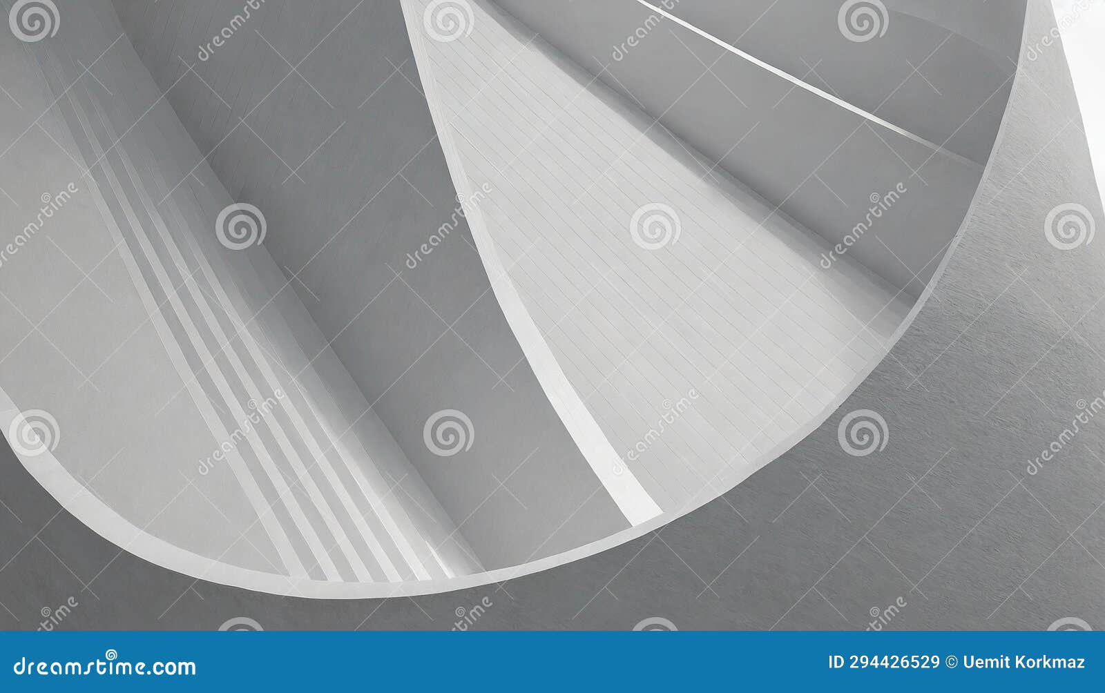 Futuristic Sphere Architectural Elegance in White Space Stock ...