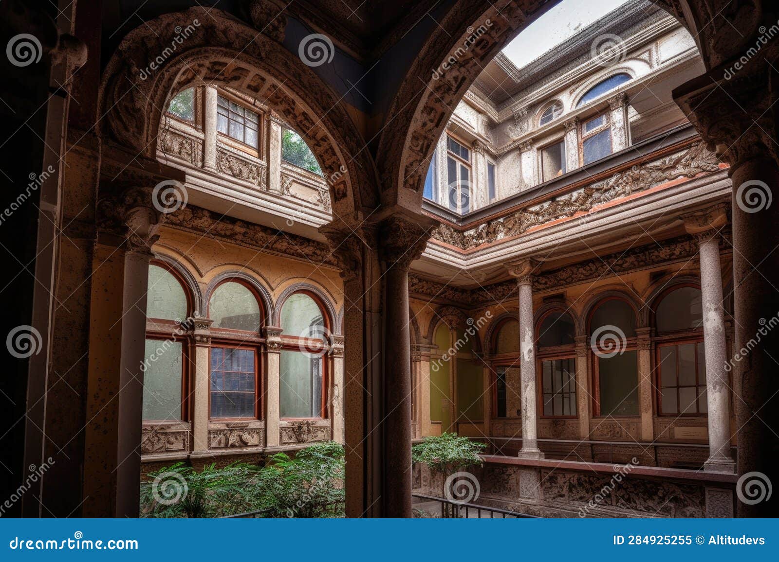 Fascinating Details of a Historic Building, Including Intricate ...