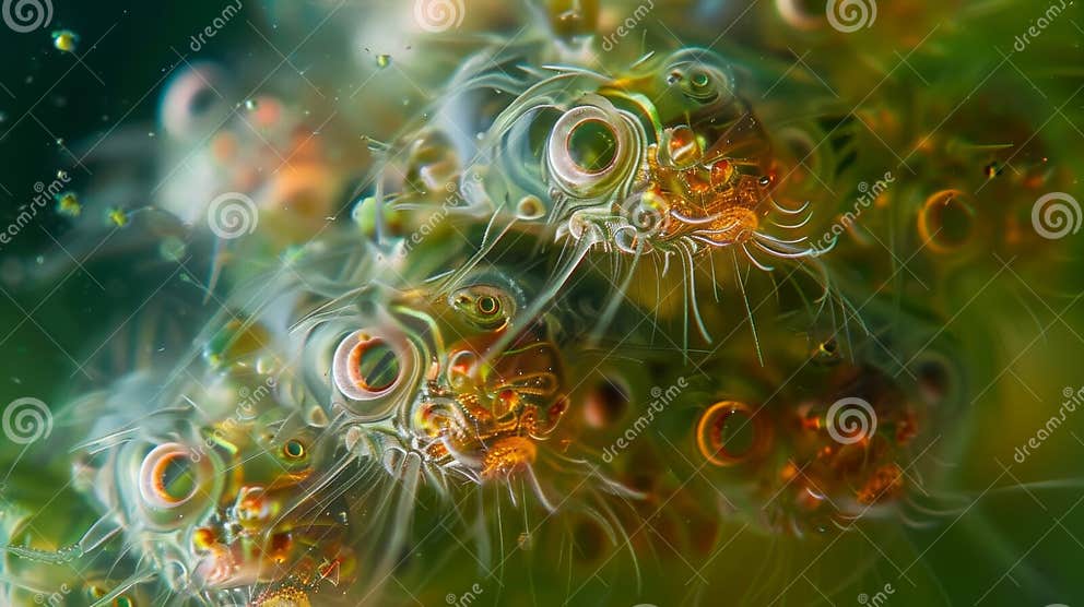 A Fascinating Glimpse into the Microworld of Water Bears with Countless ...