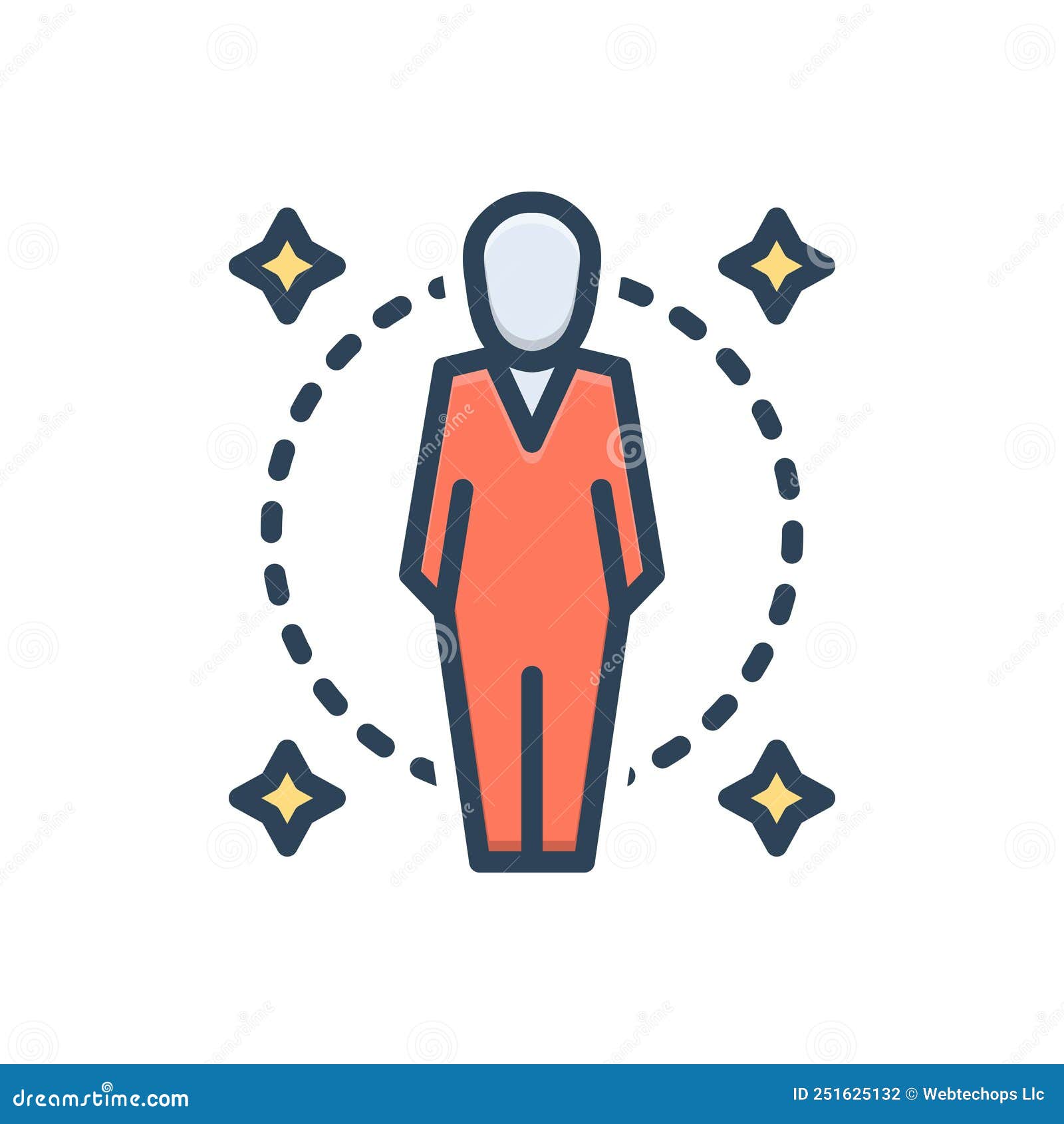 Color Illustration Icon for Fascinating, Alluring and Appealing Stock ...