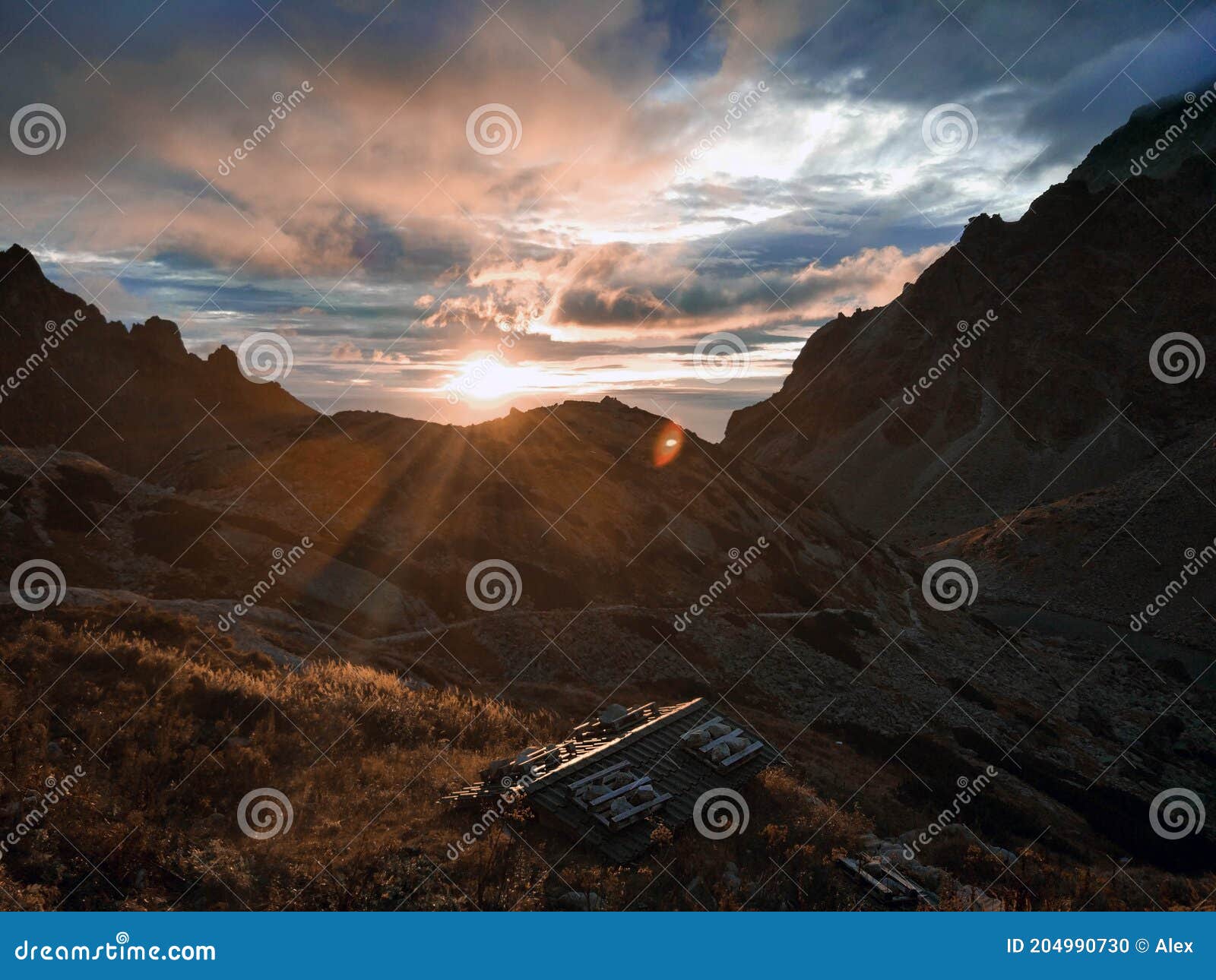 Fascinating Landscape Photography Mountains Stock Photo - Image of ...