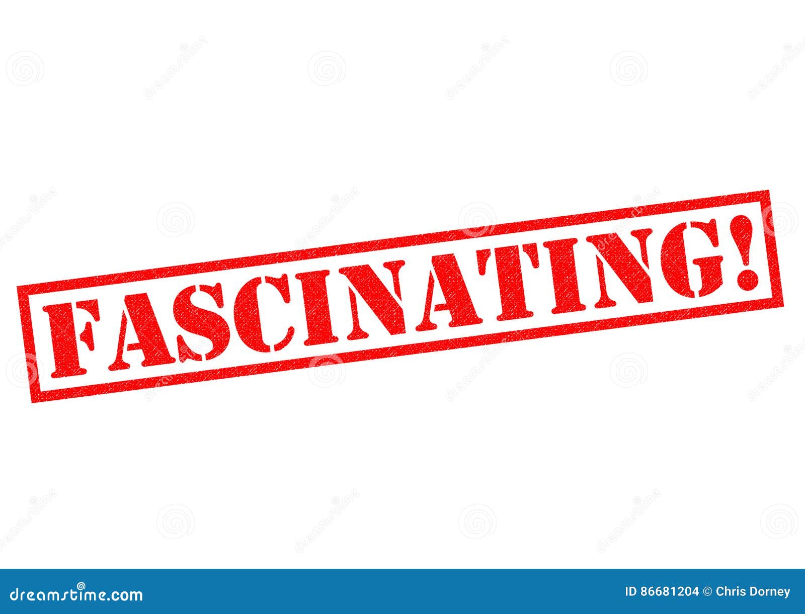 FASCINATING! stock illustration. Illustration of engrossing - 86681204