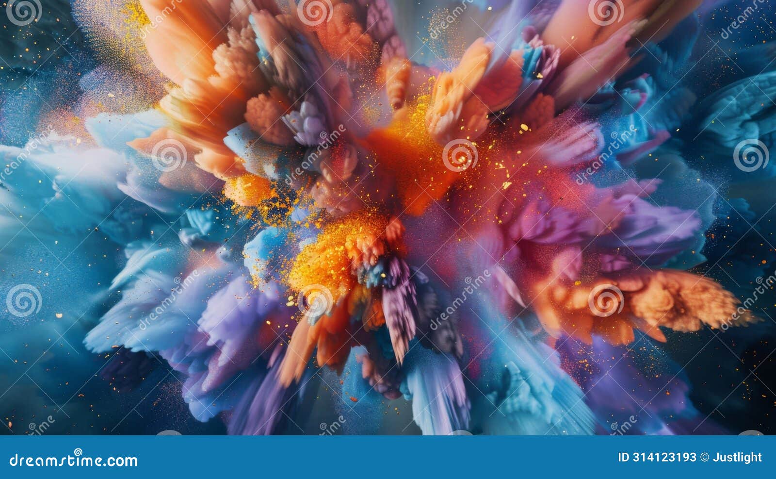 Fascinating Shapes and Patterns Emerge from the Colorful Abstract ...