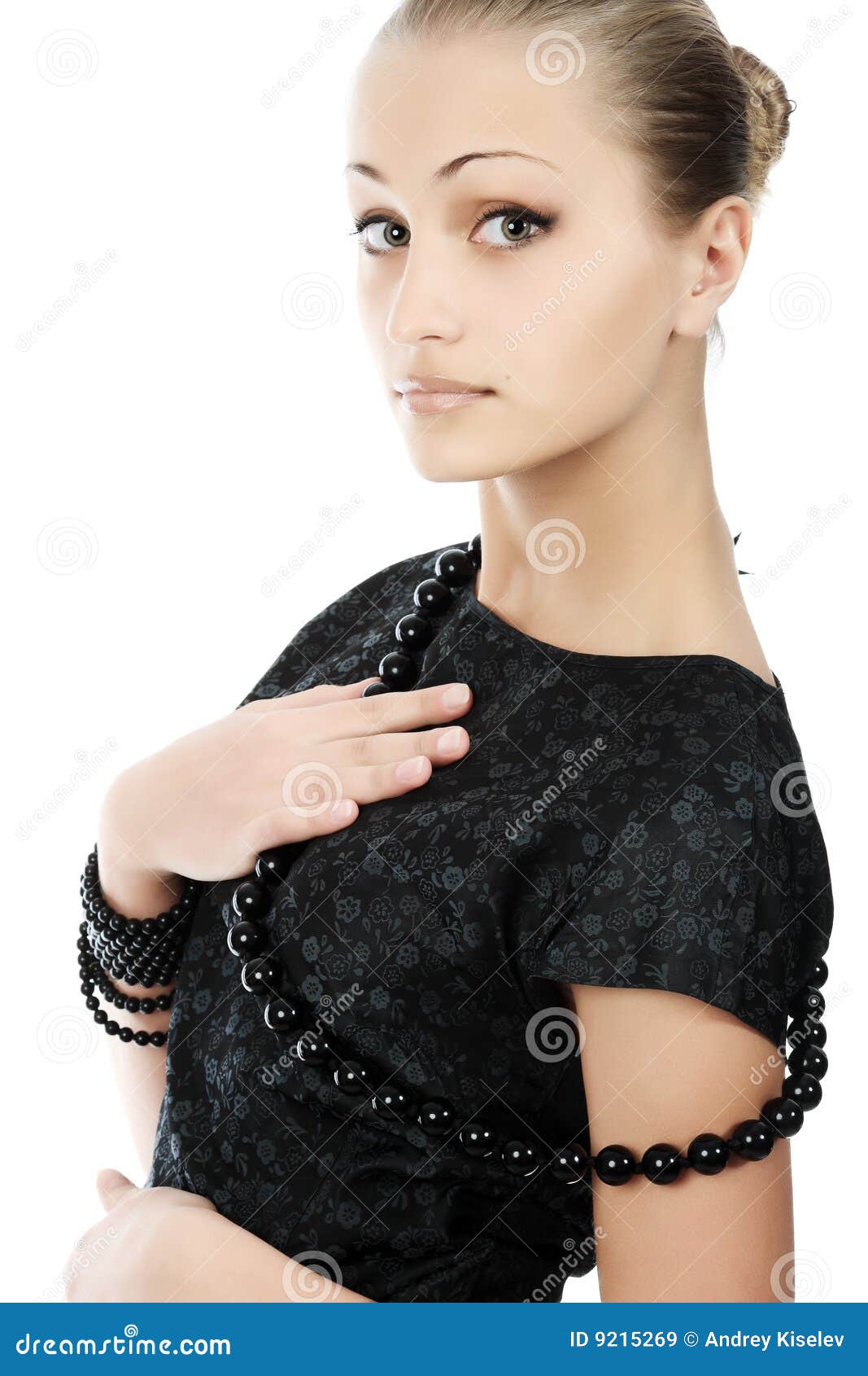 Fascination stock image. Image of female, cosmetic, attractive - 9215269