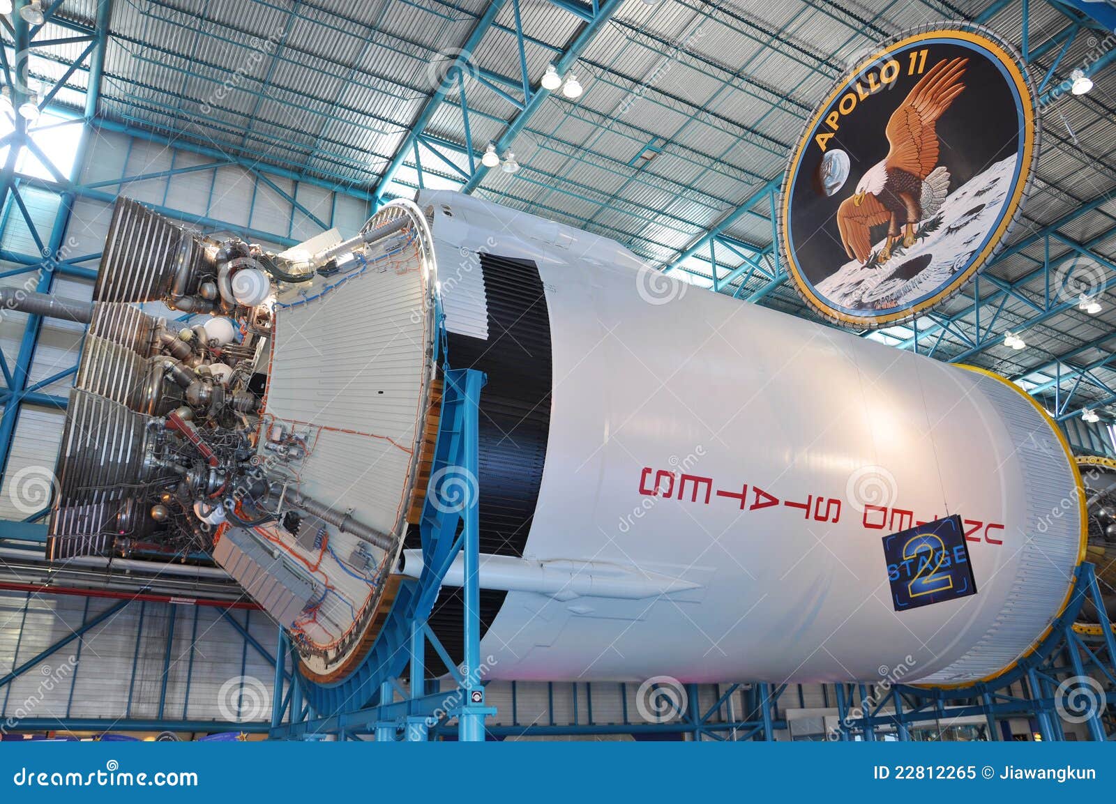 Fase II Del Saturno V Rocket Immagine Editoriale - Immagine di apollo ...