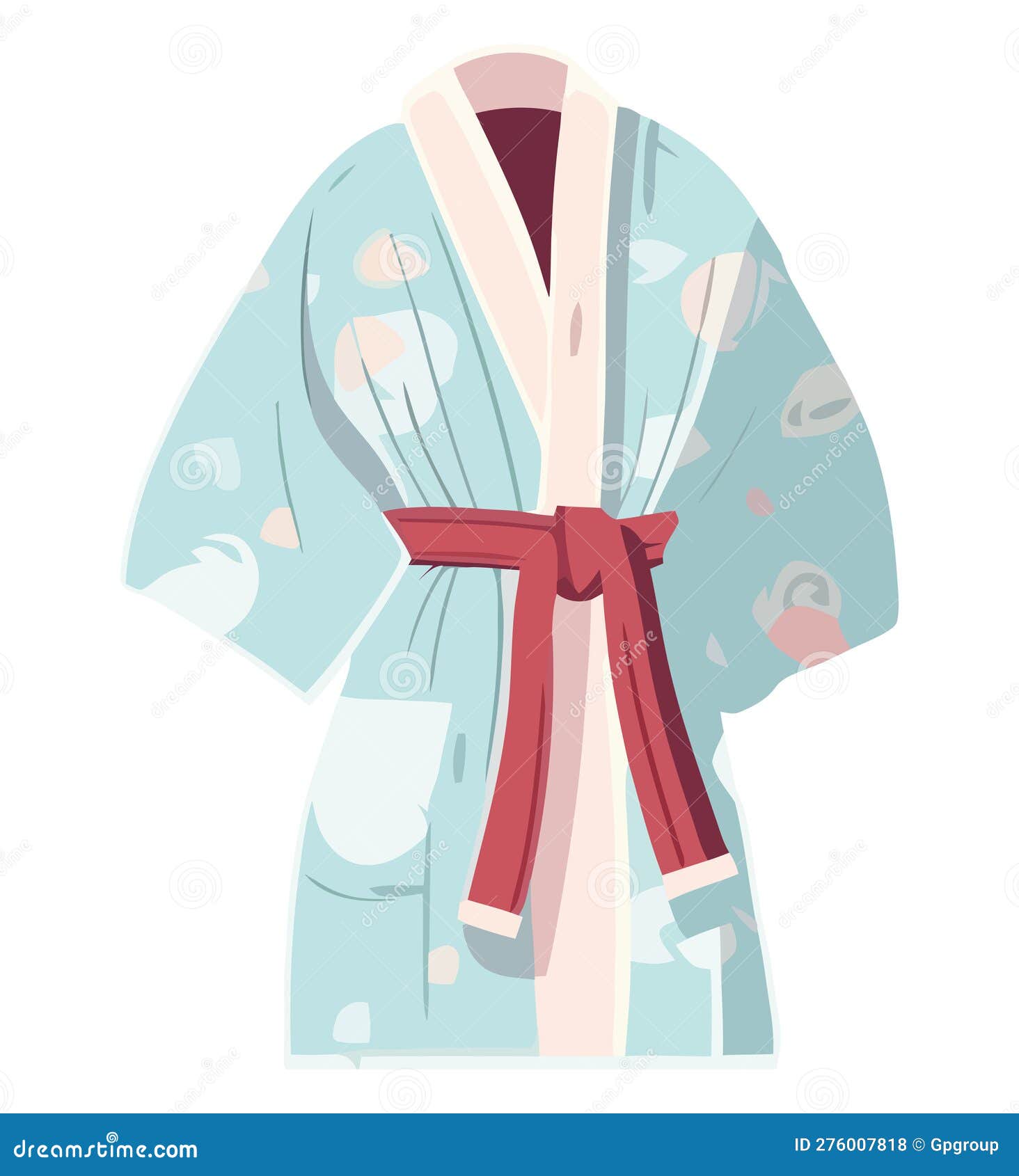 Fashion bathrobe design stock vector. Illustration of fashion - 276007818