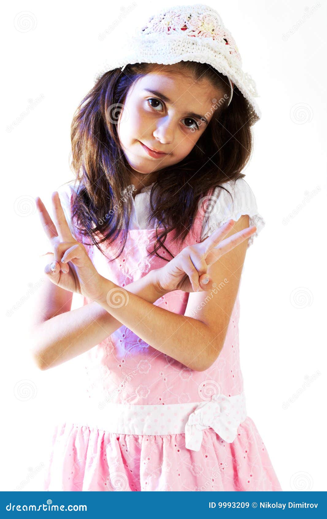 Fashion beauty kid posing stock image. Image of model - 9993209