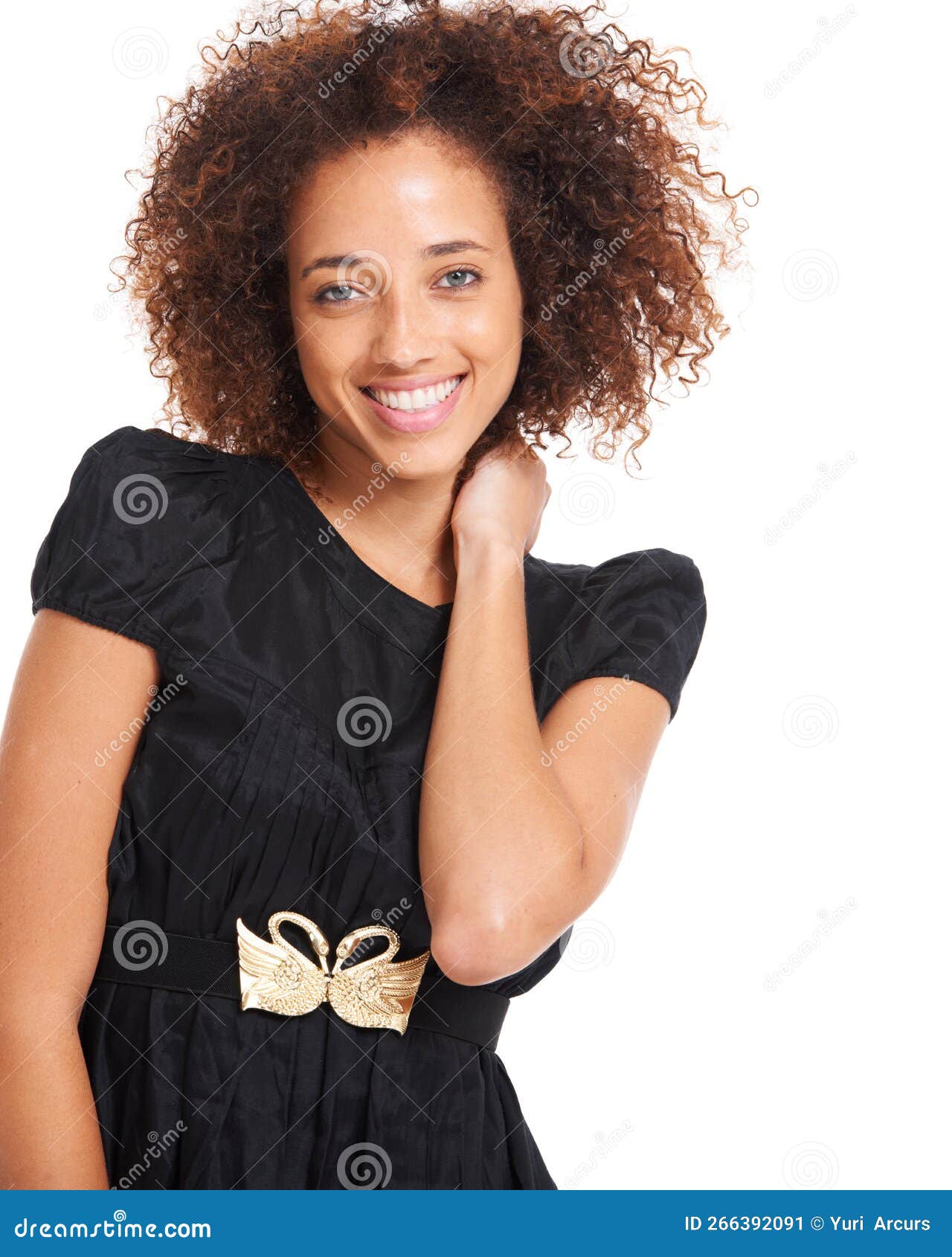 Fashion Beauty And Portrait Of Black Woman With Skincare Cosmetics