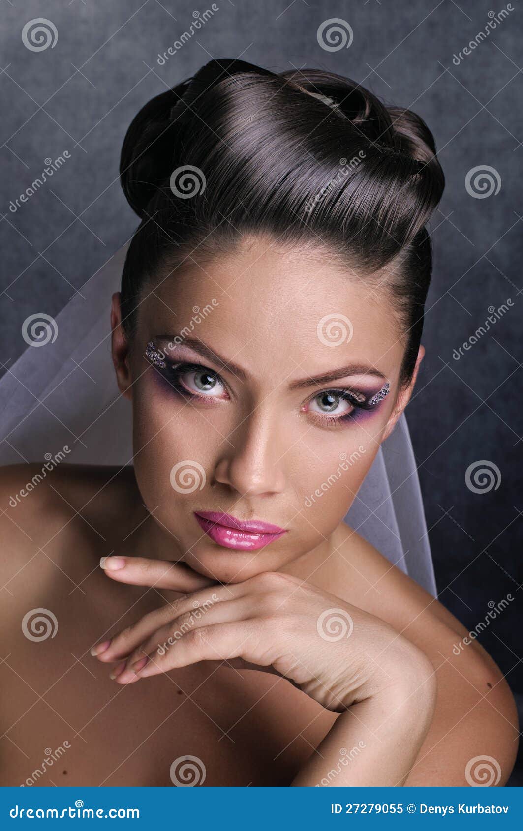 Fashion of bride stock image. Image of attractive, bridal - 27279055