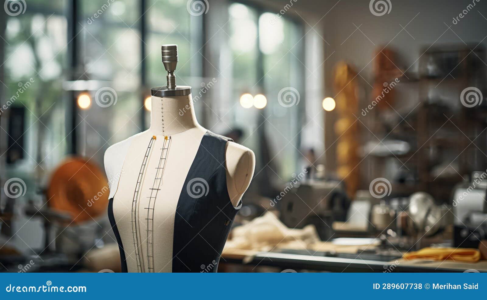 Fashion Creative Design Studio Interior Concept, AI Generative Stock ...