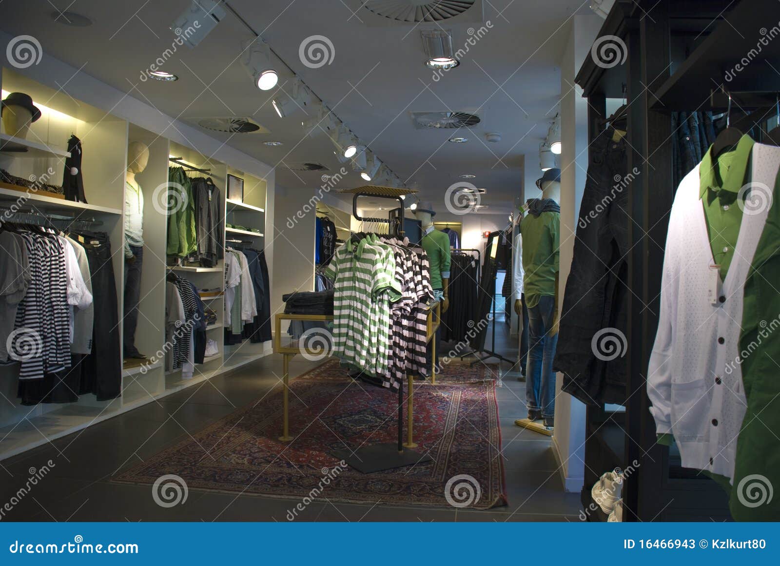 Fashion department store stock image. Image of model - 16466943
