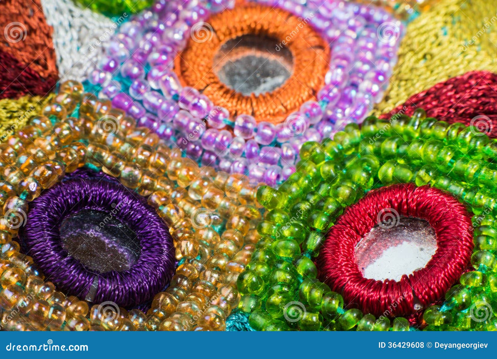 Fashion Design Elements on Fabric Stock Photo - Image of element ...