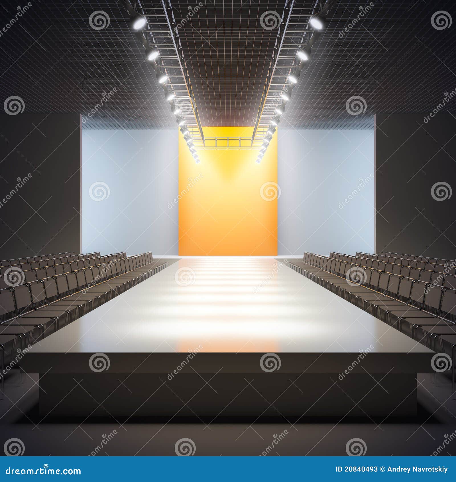 Fashion Runway Background Vector Illustration | CartoonDealer.com #50165778