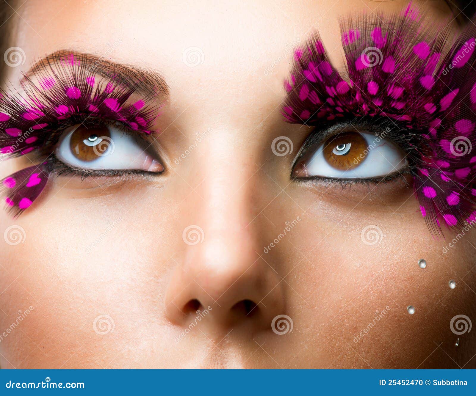 Fashion False Eyelashes stock photo. Image of eyelashes - 25452470