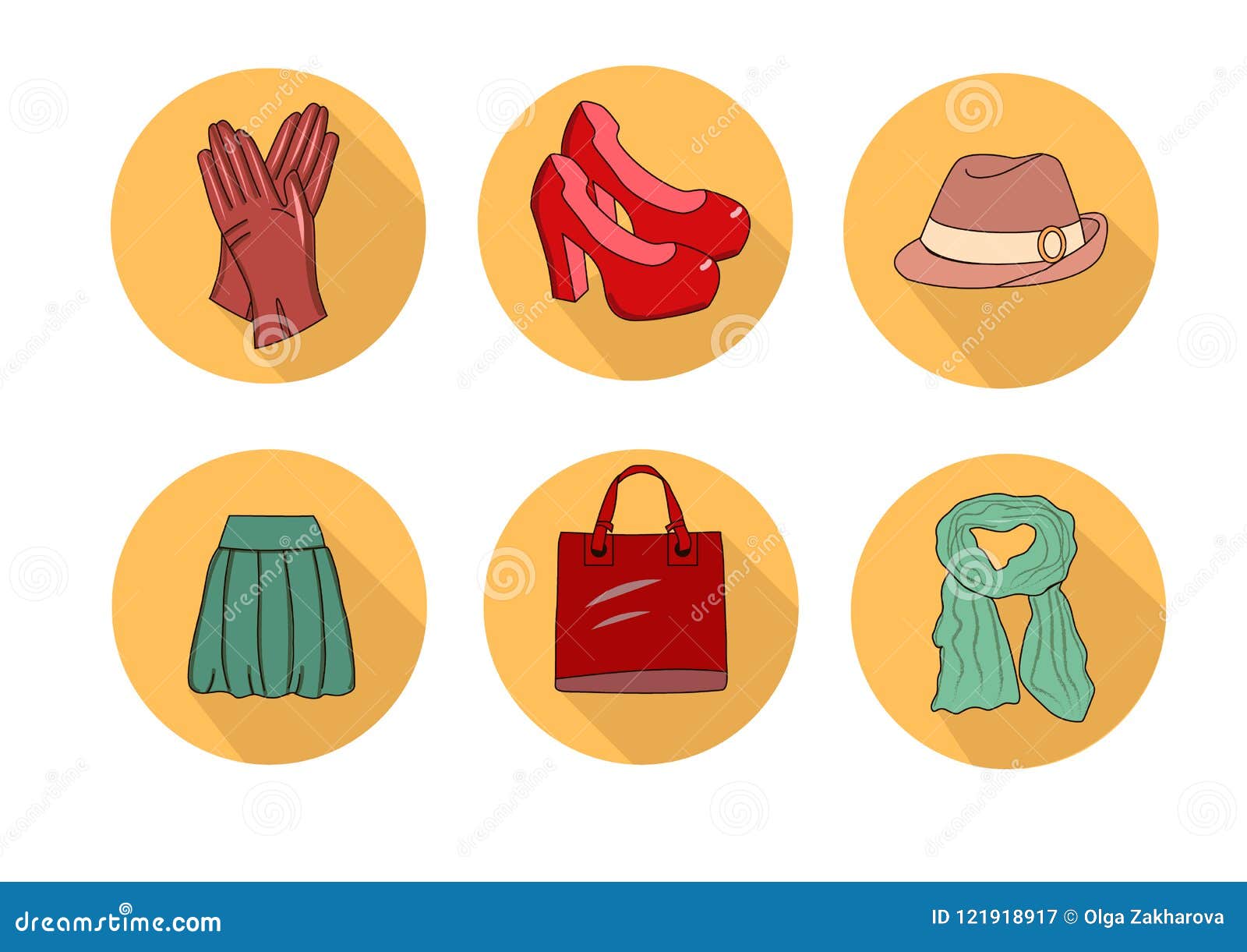 Fashion icons stock vector. Illustration of fashion - 121918917