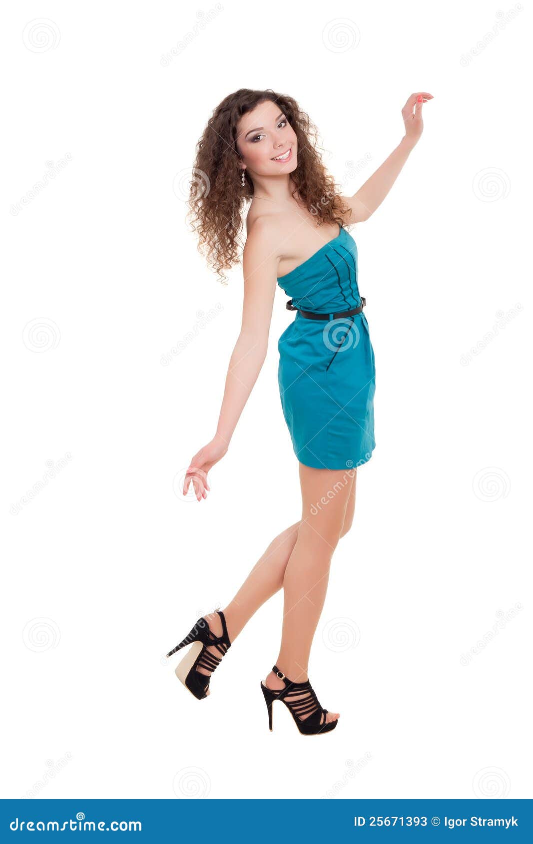 Fashion lady stock image. Image of pretty, adult, isolated - 25671393