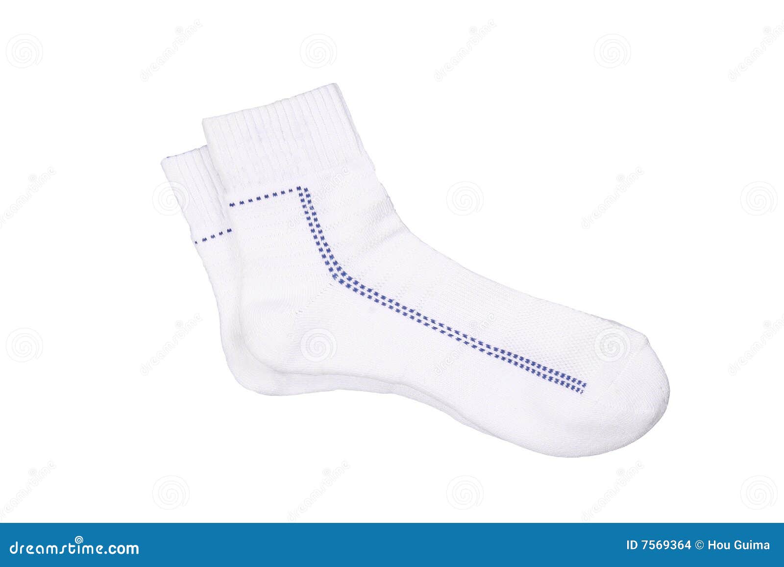 Fashion: Light White Socks stock photo. Image of cute - 7569364