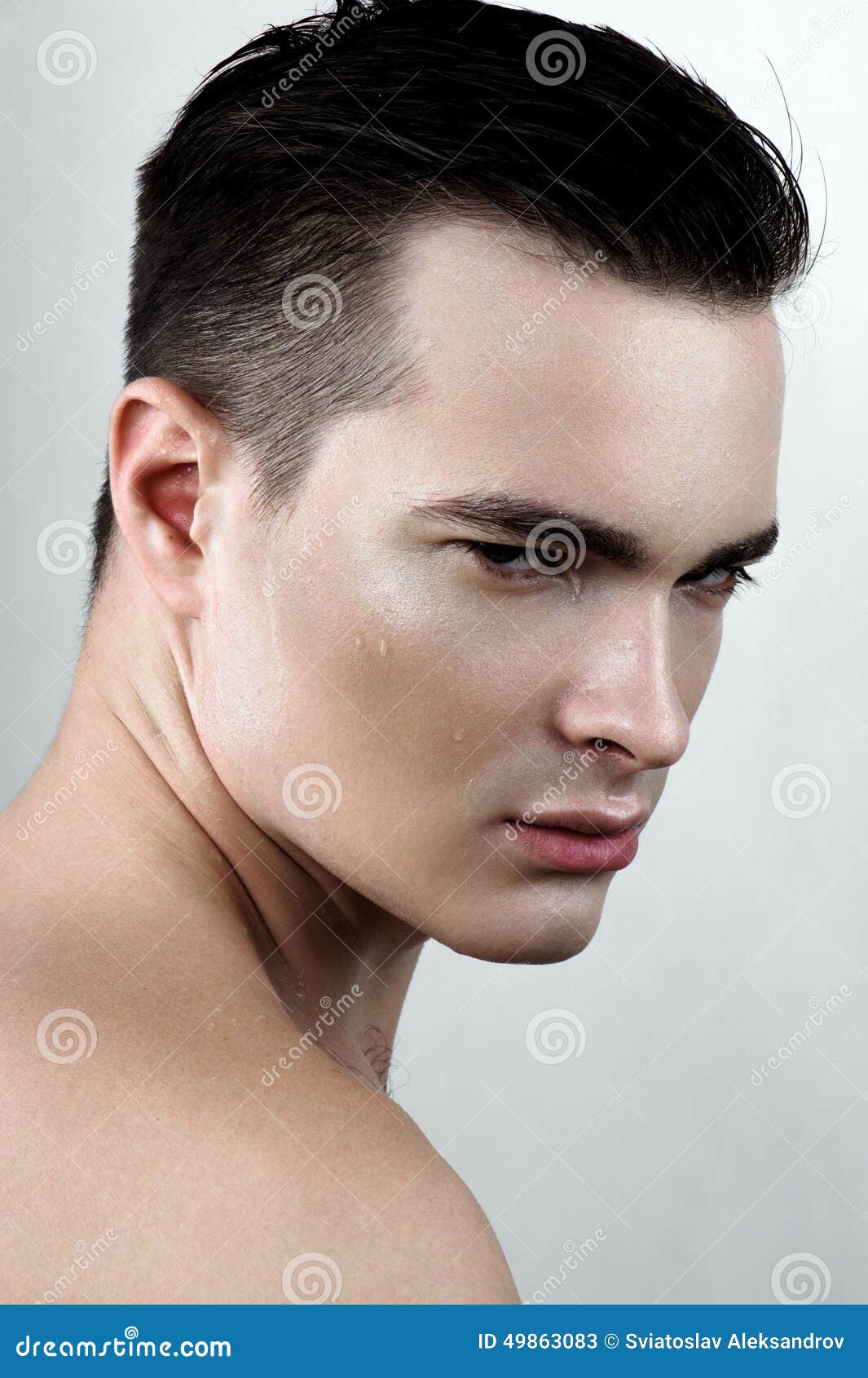 Male Fashion Model Face