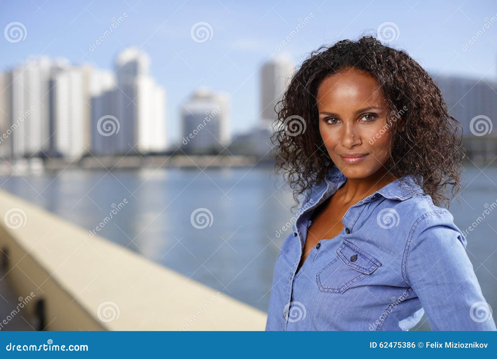 Fashion model in denim stock photo. Image of brunette - 62475386