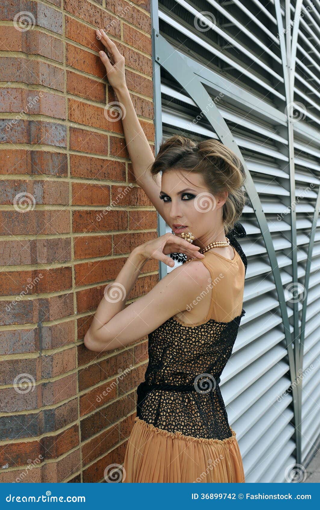 Fashion Model in Designers Clothes Stock Photo - Image of collection ...