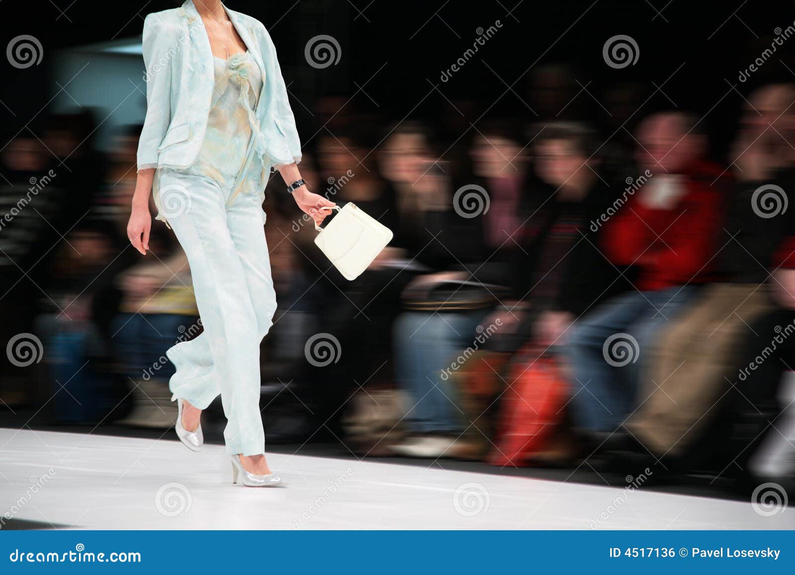 Fashion model on podium stock photo. Image of adult, lifestyle - 4517136