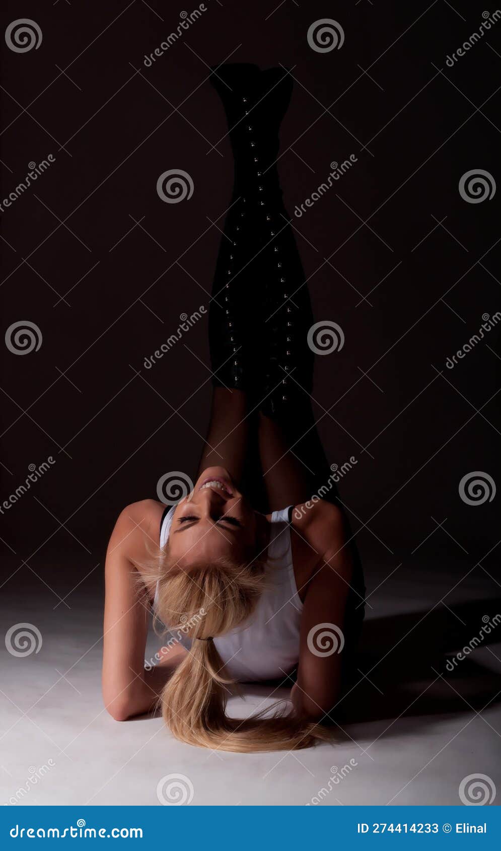 Fashion Model, Shoot in Studio, Vogue, Glamour. Vogue Stock Image - Image of caucasian, fashion ...