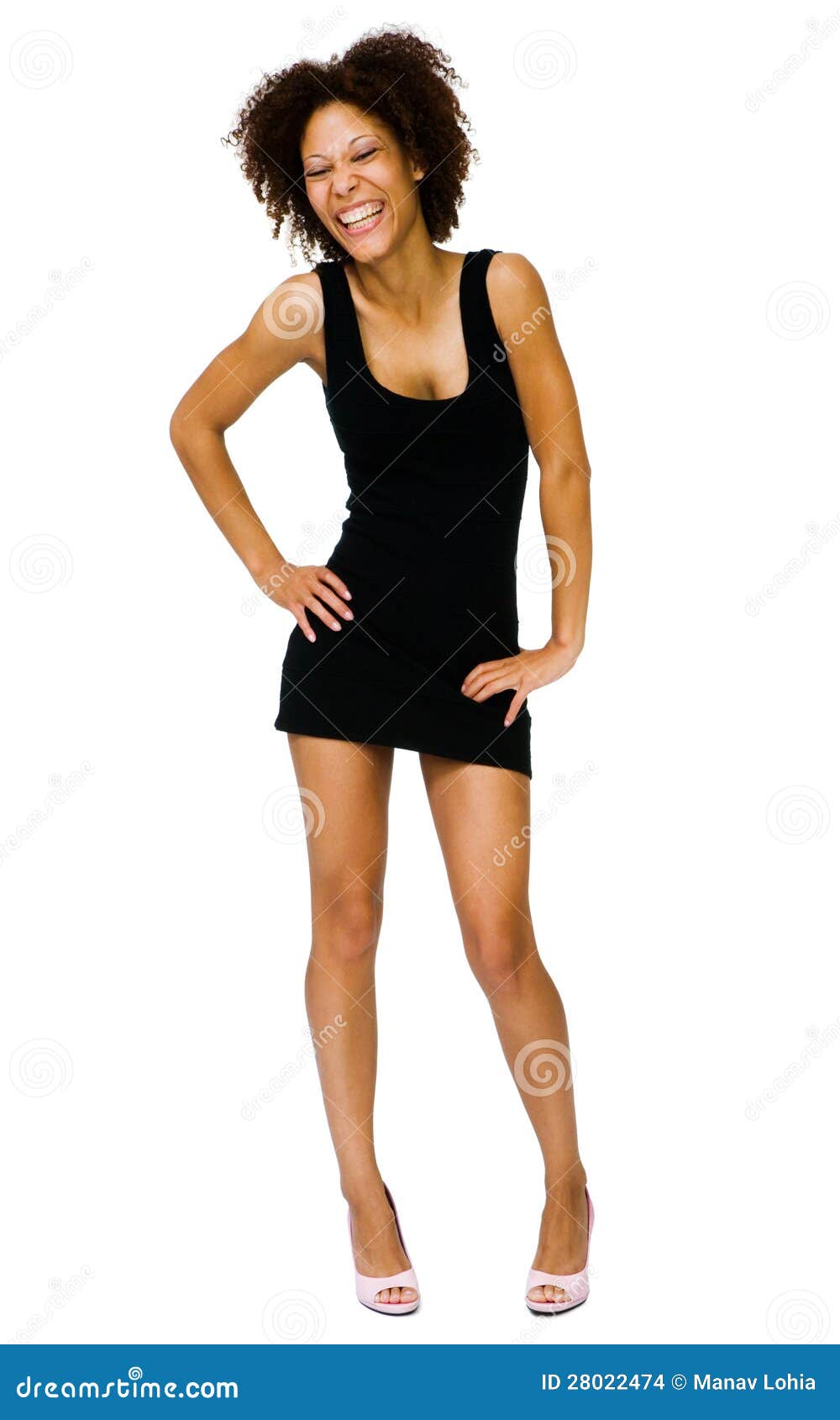 Fashion model smiling stock photo. Image of person, model - 28022474