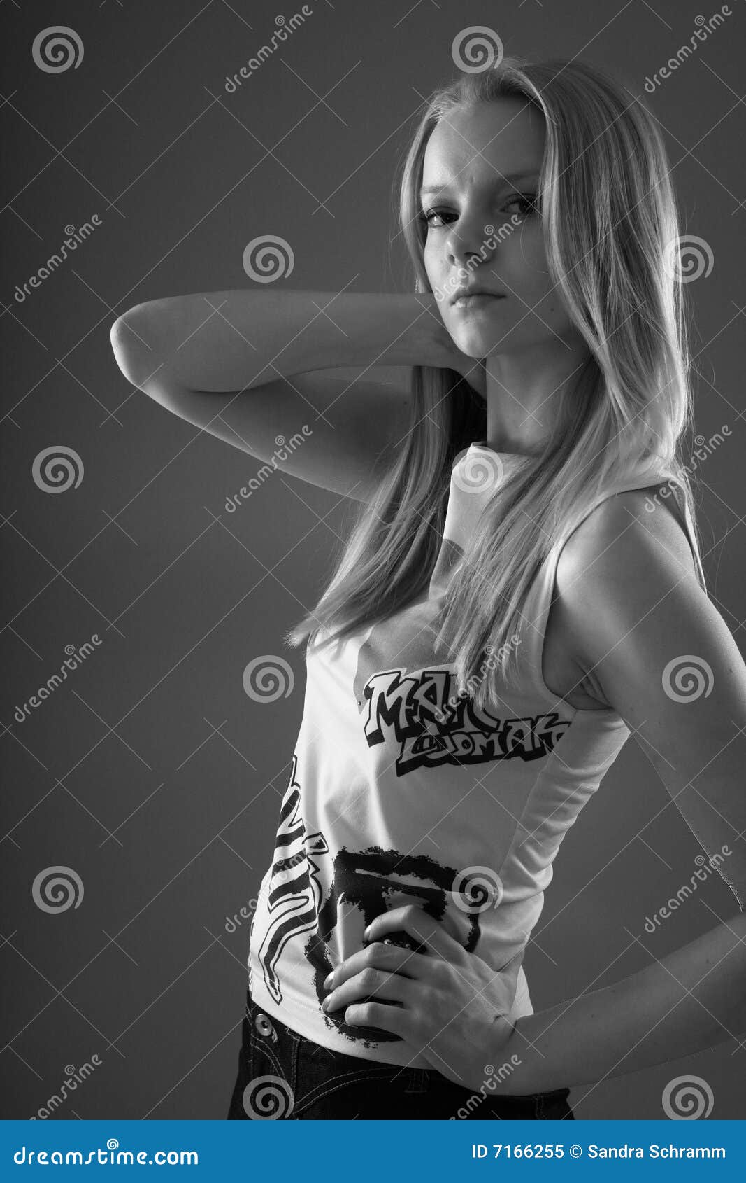 Fashion model in studio stock image. Image of eyes, makeup - 7166255