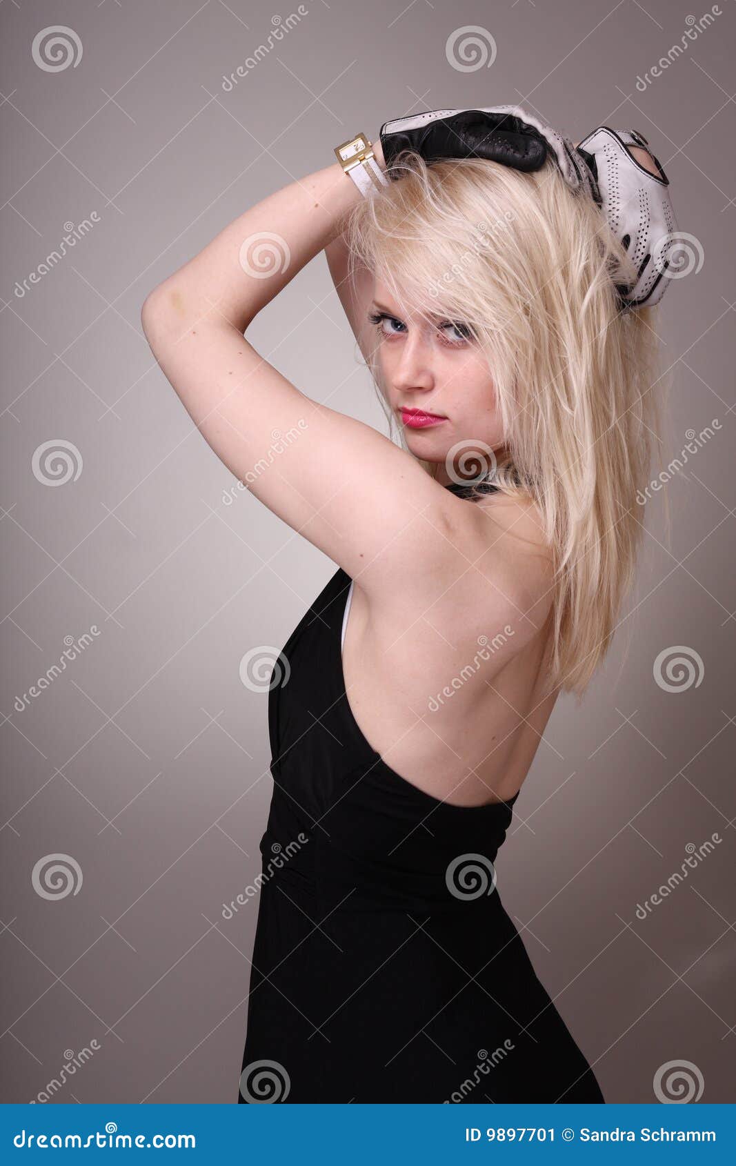 Fashion Model In Studio Picture. Image: 9897701