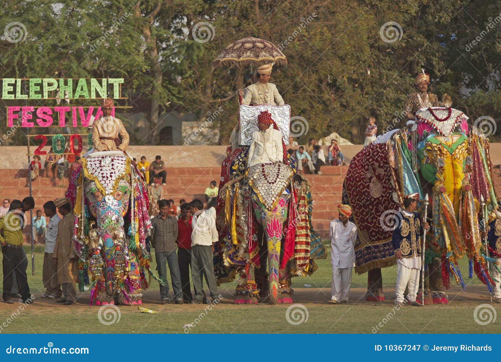 Fashion Parade for Elephants Editorial Photography - Image of india ...