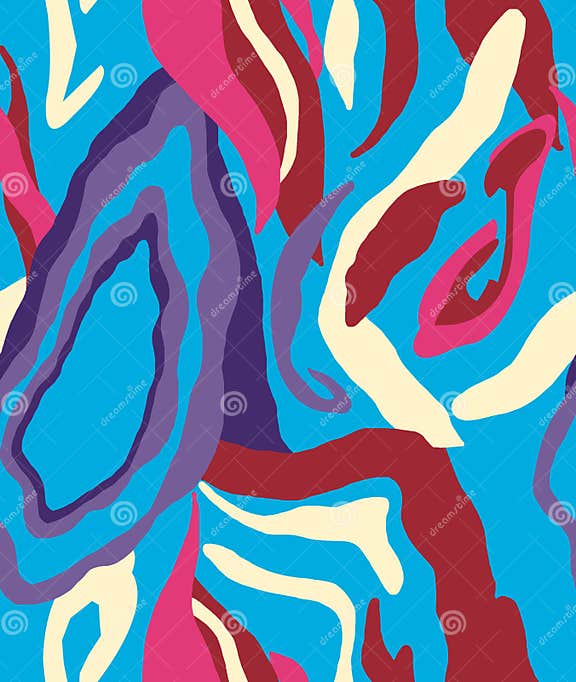 Fashion Pattern Includes Colored Lines Make Repeated Pattern for ...