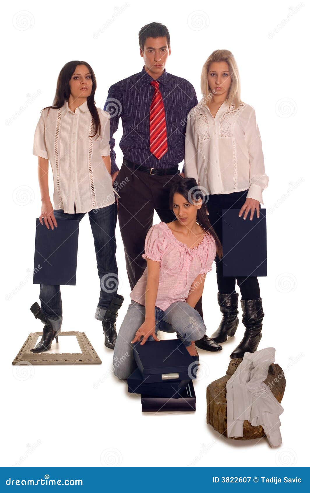 Fashion people stock image. Image of charming, brunette - 3822607