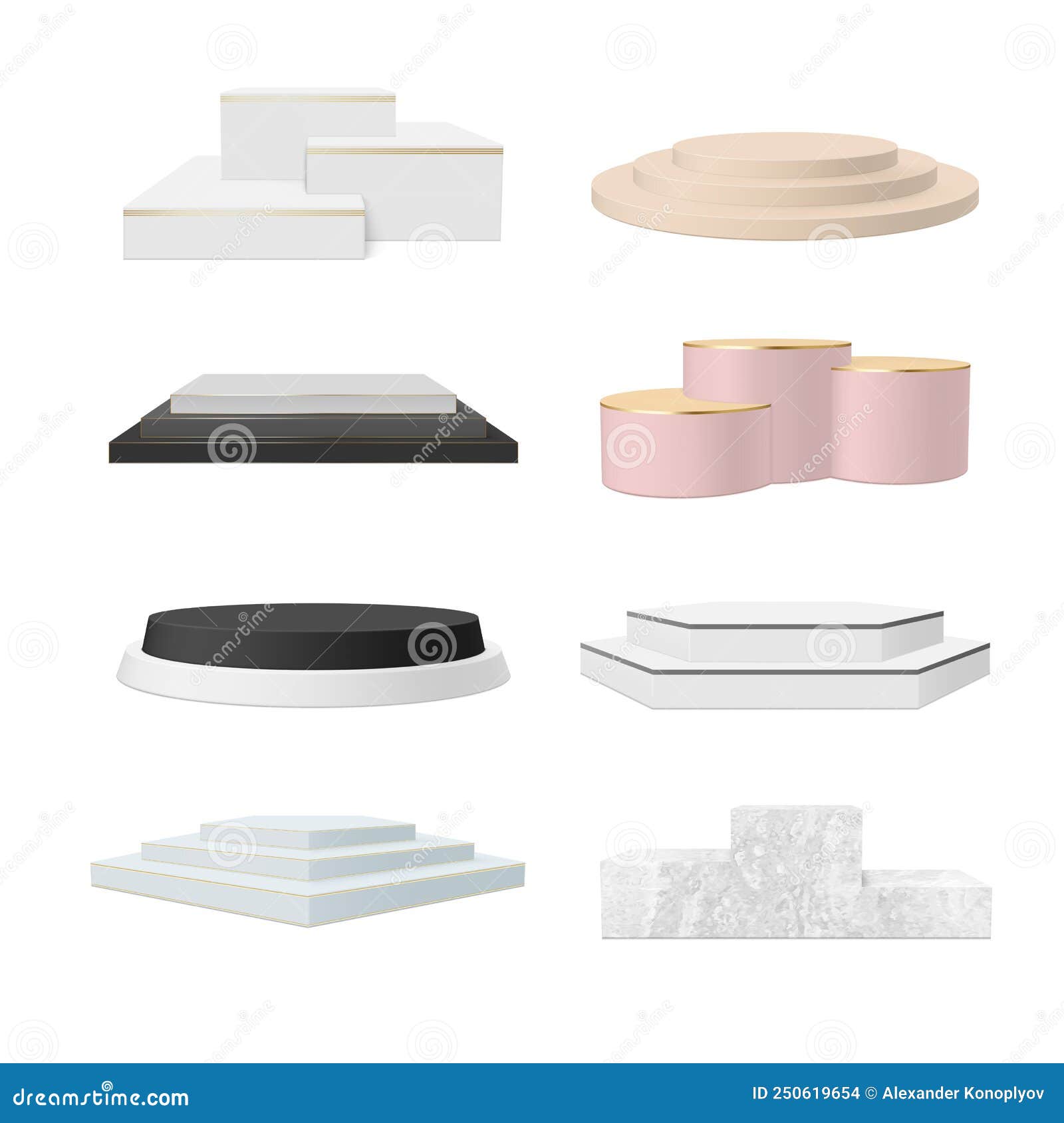 3d Stepped Polygonal Repeating Hexagonal Effect Abstract Grey ...