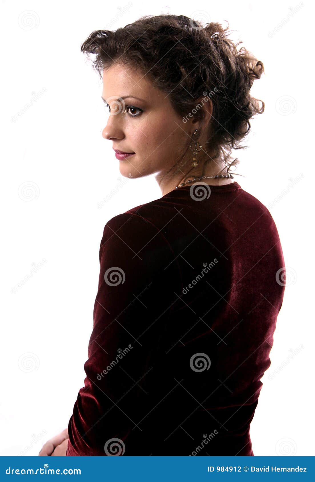 Fashion Profile stock photo. Image of beauty, hairdo, beautiful - 984912